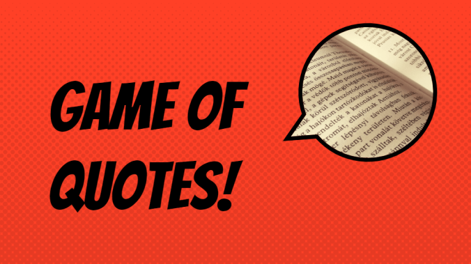 Game Of Quotes | Magister P.